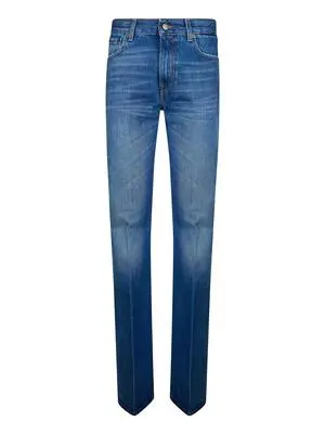 HAIKURE Flora Denim Jeans - Blu