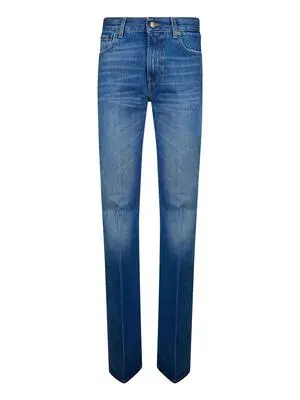 HAIKURE Flora Denim Jeans - Blu