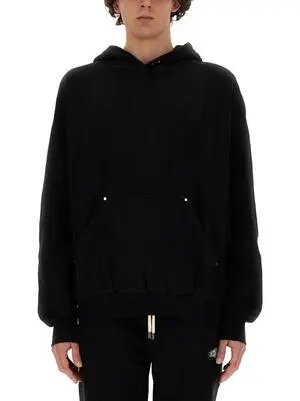MOUTY MOUTY Oversized Cotton Sweatshirt With Embroidered Logo