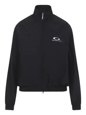 Balenciaga Loop Sports Icon Tracksuit Jacket - Black