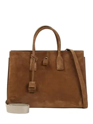 Saint Laurent Sac De Jour Handbag - Brown