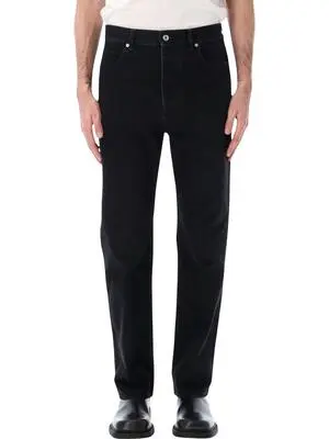 Bottega Veneta Faded Straight-leg Jeans - Black