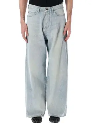 Balenciaga Classic Cotton Jeans - Blue