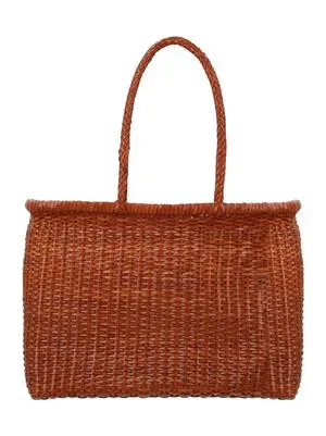 DRAGON DIFFUSION DRAGON DIFFUSION Large Woven Leather Shoulder Bag