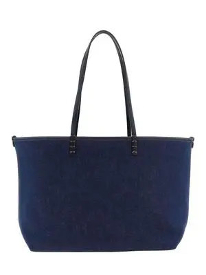 Fendi Mini Denim Roll Media Bag - Bluos