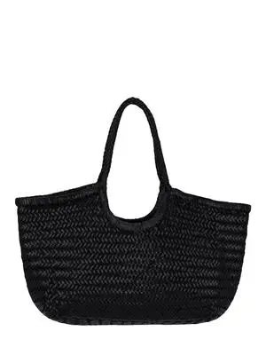 DRAGON DIFFUSION Dragon Diffusion Woven Leather Tote Bag