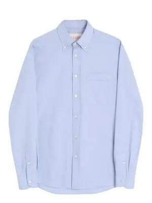 Valentino Garavani Slim Fit Button Closure Shirt Size - Clear Blue