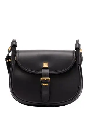 Valentino Garavani Mini Flaneuse Shoulder Handbag - Nero