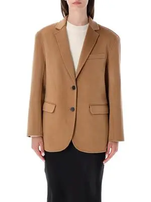 ANINE BING Oversized Tailored Blazer - Marrone