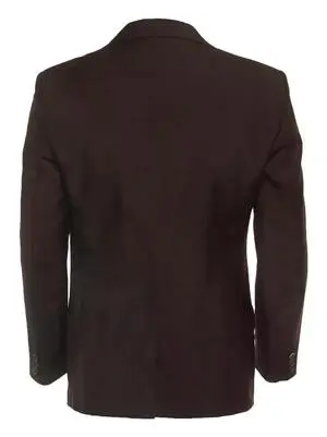 Prada Single-breasted Wool-blend Blazer - Brown