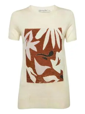 Dior Embellished T-shirt - Neutrals