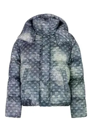 Dsquared2 DSQUARED2 Monogram Puffer Jacket Blue