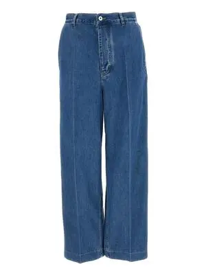 Bottega Veneta Wide-leg Jeans - Blu