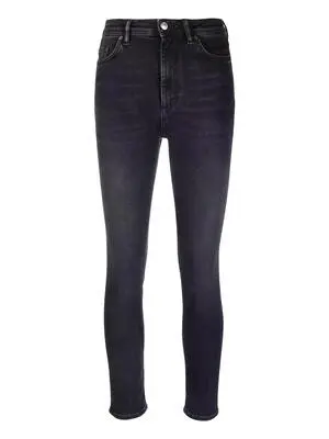 Acne Studios Peg Slim-fit Jeans - Black
