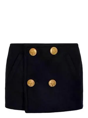 Dsquared2 Hybrid Peacoat Mini Skirt - Blue