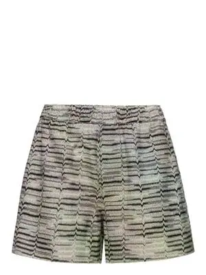 Missoni Zig-zag Knit Shorts - Neutrals