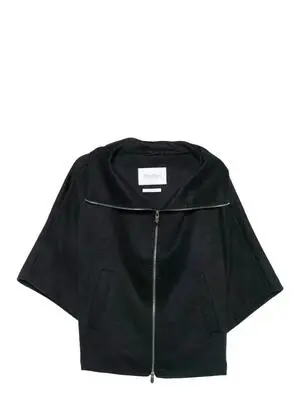 Max Mara Ala Cashmere Zip-up Jacket - Blue