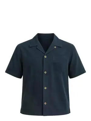 DL1961 Hugh Patch-pocket Shirt Blue