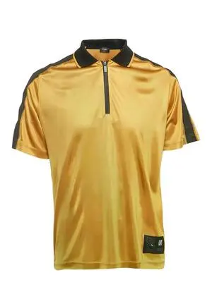 Fendi Ff Half-zip T-shirt - Yellow