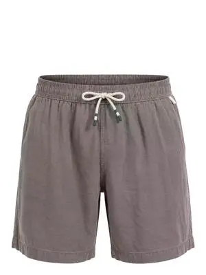 Hartford Drawstring Deck Shorts - Green