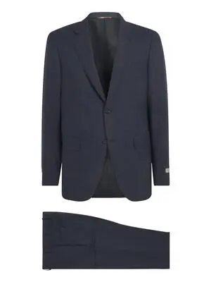 Canali Wool 2-piece Suit - Navy