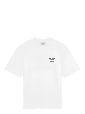 Drole De Monsieur Short Sleeve T-shirt White