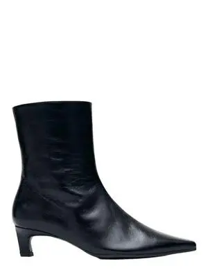 ALOHAS ALOHAS Ambar Mid Heel Ankle Boots