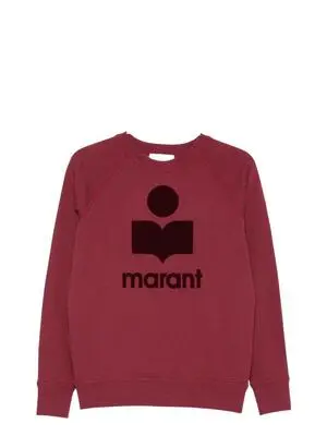 Isabel Marant Étoile Millyny Crewneck Sweatshirt With Logo - Red