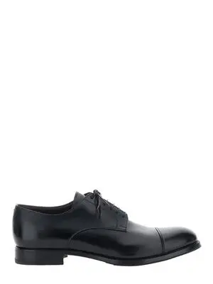 LIDFORT Cap-toe Derby - Black