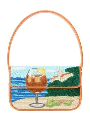 Staud Tommy Beaded Bag - Multicolor