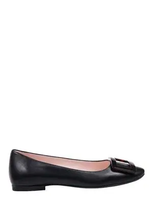 ROGER VIVIER Gommettine Ballet Flats - Black