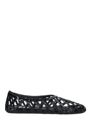 Alaïa Hollow Flat - Black