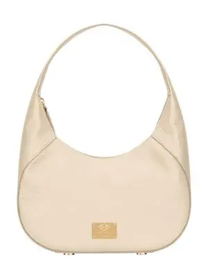 HENRY DANIEL ROMA Eva Hobo Bag - Beige/black