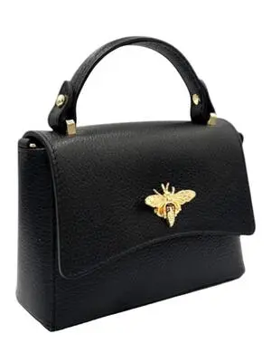 FRANCHETTI BOND Bee Motif Handbag - Blue