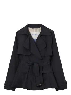 Burberry Nylon Pembury Trench Jacket - Navy