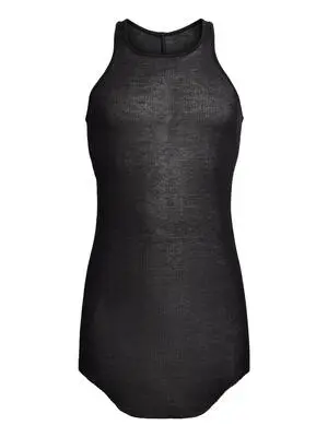 Rick Owens Basic Ribbed Tank Top - Black