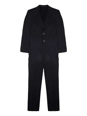 COLAMARINO Abito In Misto Lana Con Giacca Monopetto - Black
