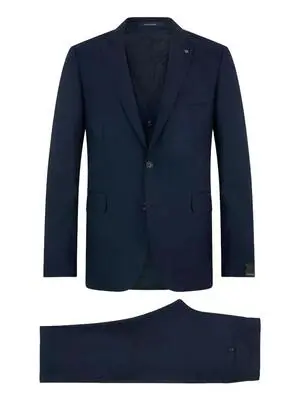 Tagliatore Three-piece Suit - Blue