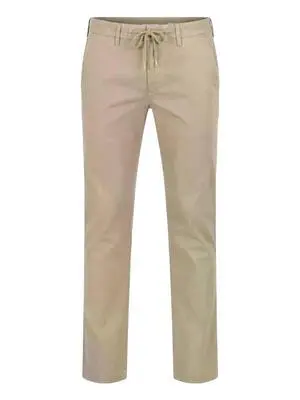 BRIGLIA 1949 Beige Drawstring Trousers - Neutrals