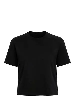 ARLO MOTT Willow Cropped T-shirt - Black