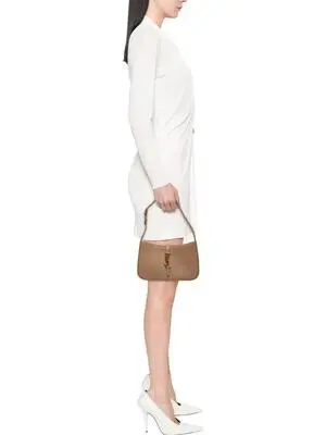 Saint Laurent Le 5 A 7 Shoulder Bag - Brown