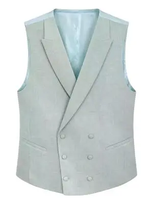 ETIEM TEXTIL S.L. Double-breasted Waistcoat - Grey