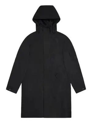 Rains Suva Hooded Hardshell Raincoat - Black