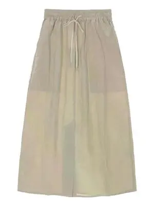 Studio Nicholson Elasticated Waist Skirt - Neutrals