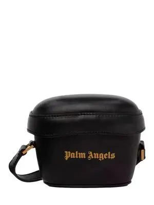 Palm Angels Mini Padlock Crossbody Bag - Black