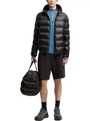 Moncler Moncler Guadiana Hooded Down Jacket Black