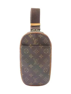 LOUIS VUITTON 2004 Pochette Ganju Belt Bag - Brown