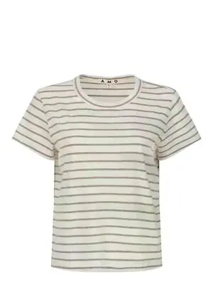 AMO Striped T-shirt - Neutrals