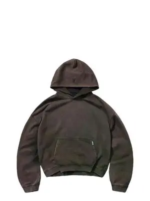 REPRESENT Logo Embroidered Hoodie - Brown