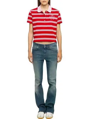 Zadig&Voltaire Mirta Polo Shirt - Red